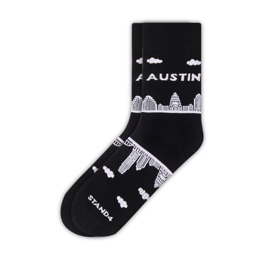 Austin Skyline Sock – Stand4 Socks (USA)