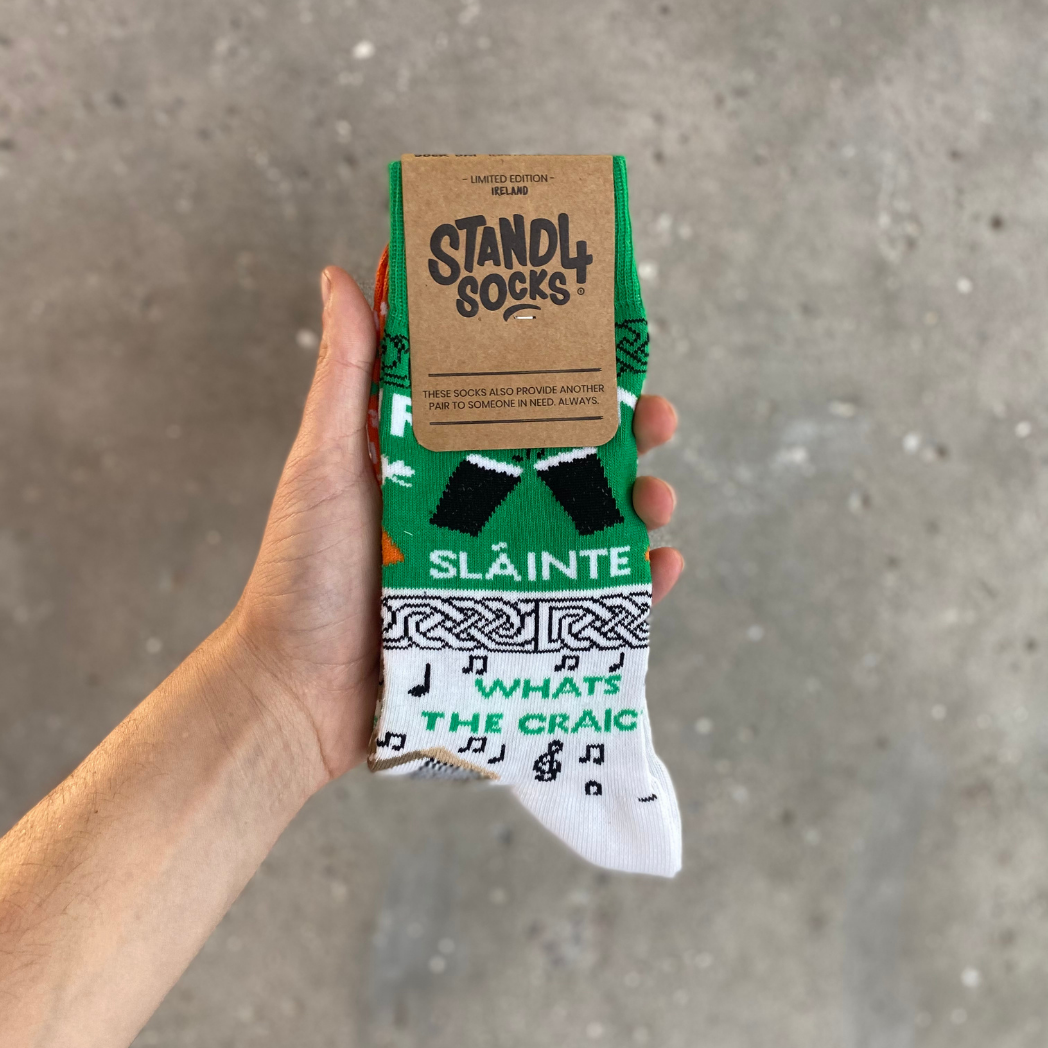 Ireland Sock | Stand4 Socks | Buy One = Give One – Stand4 Socks (USA)