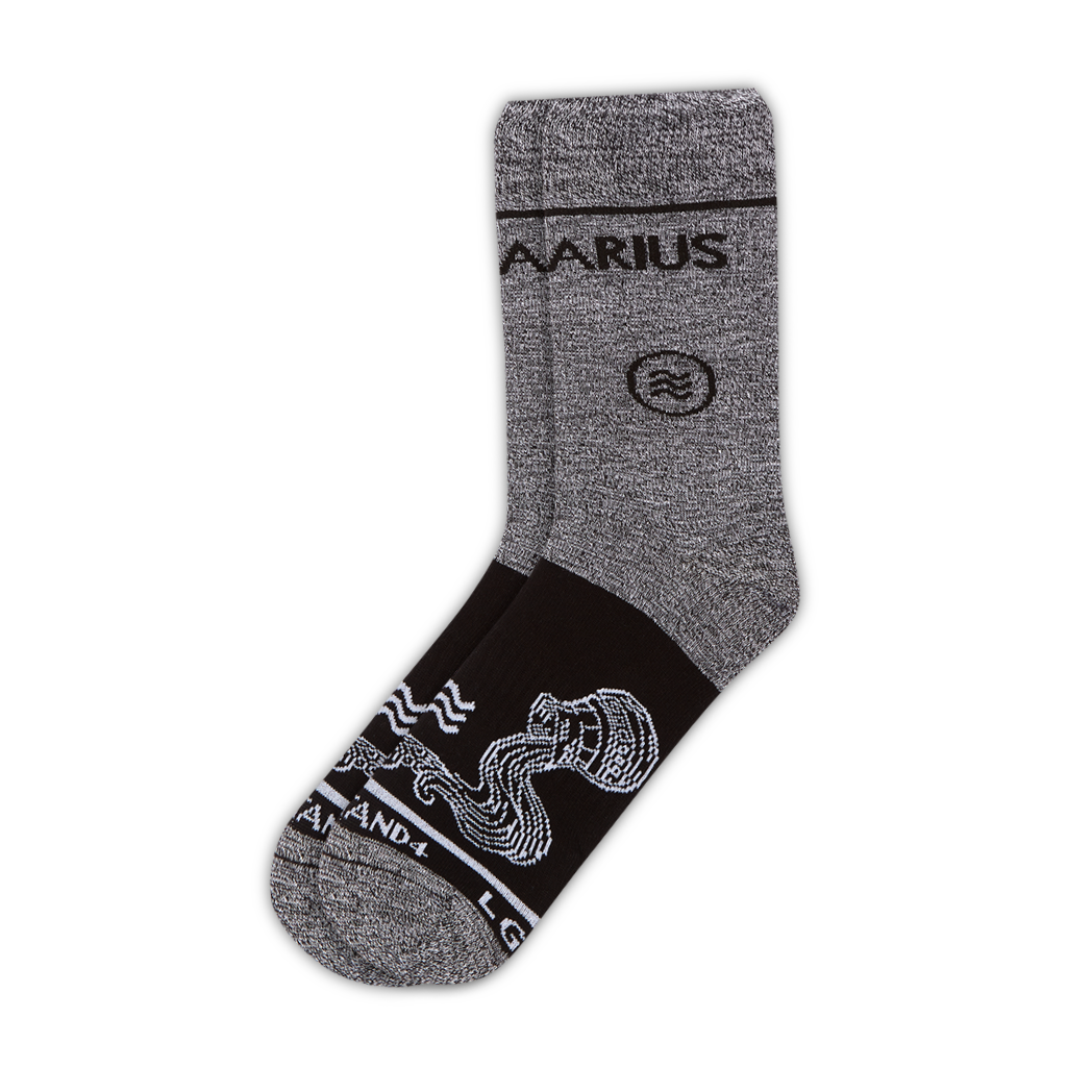 Aquarius Zodiac Sock | Stand4 Socks | Buy One = Give One – Stand4 Socks ...