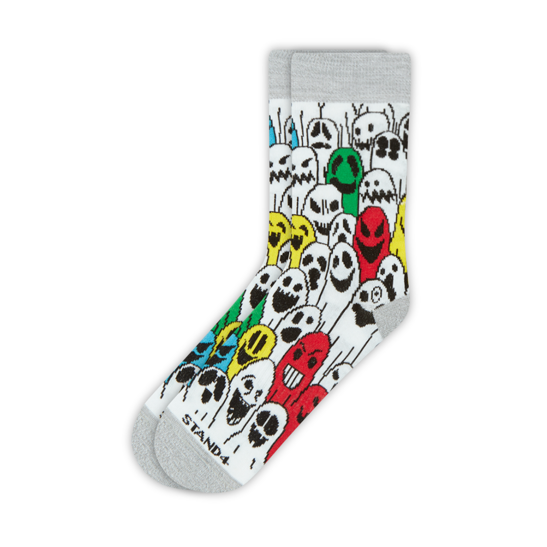 Ghost Halloween Sock | Stand4 Socks | Buy One = Give One – Stand4 Socks ...