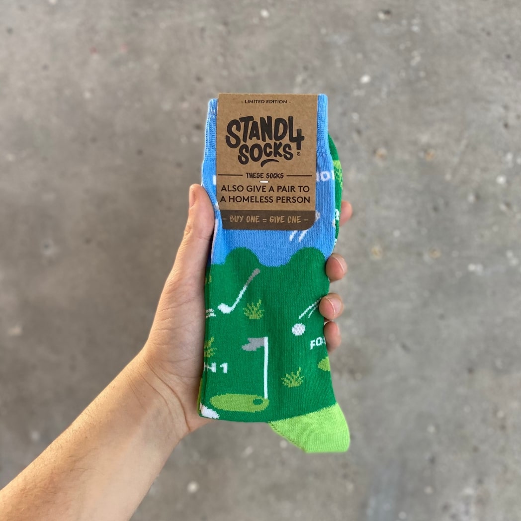 Golf Sock | Stand4 Socks | Buy One = Give One – Stand4 Socks (USA)